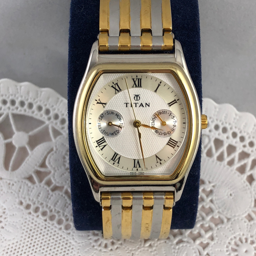 Titan Classique 2-Tone Stainless Steel Watch - Gem